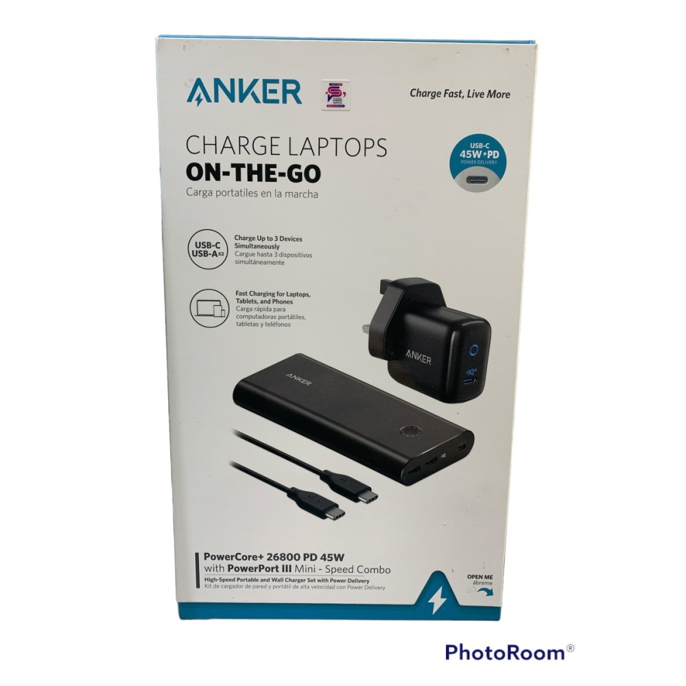 Anker Powercore 26800 Pd 45w With Powerport Iii Mini Speed